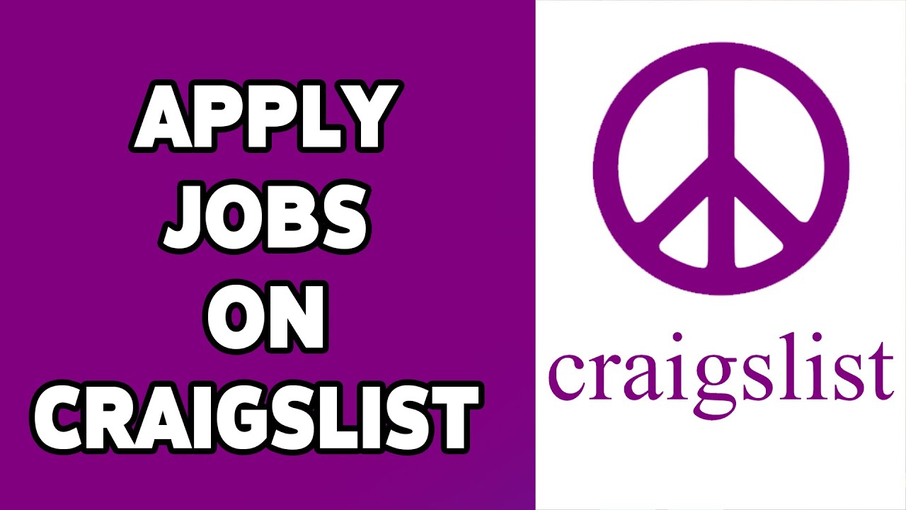 How To Apply Jobs On Craigslist 2024 | Job Search On Craigslist | Find ...