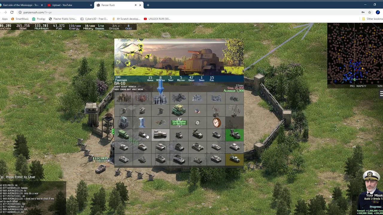 My first day in Panzer Rush - YouTube