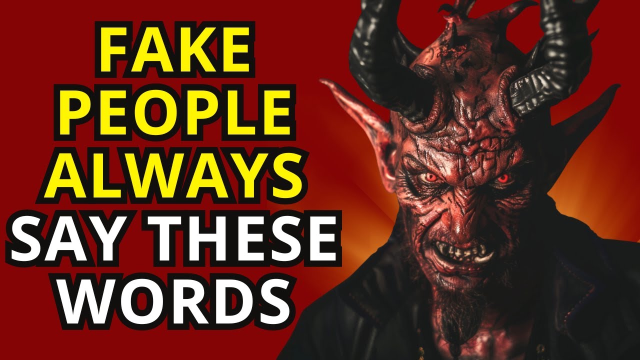 BE CAREFUL! learn to recognize fake people this way - YouTube