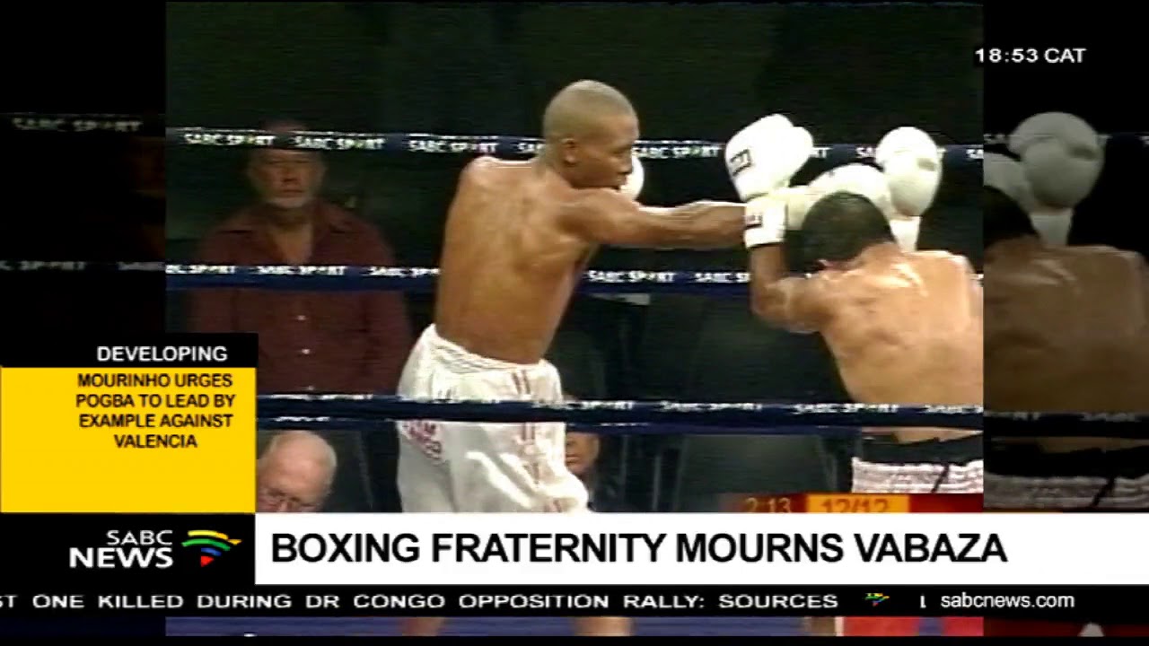 Boxing fraternity mourns Gabula "The Tiger" Vabaza - YouTube