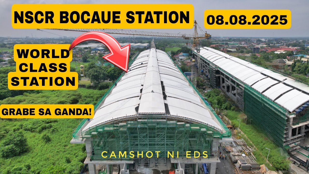 NSCR BOCAUE STATION ANG NAUNA SA PTFE! PAGTATAPOS NG WORLD CLASS ...