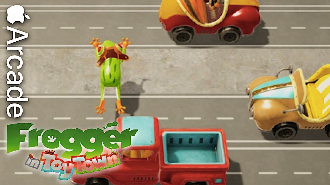 Frogger in Toy Town - Apple Arcade - YouTube