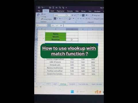 ️How to use vlookup in Excel #excel #exceltips #exceltricks #exceltutorial #ytshorts #shorts ...