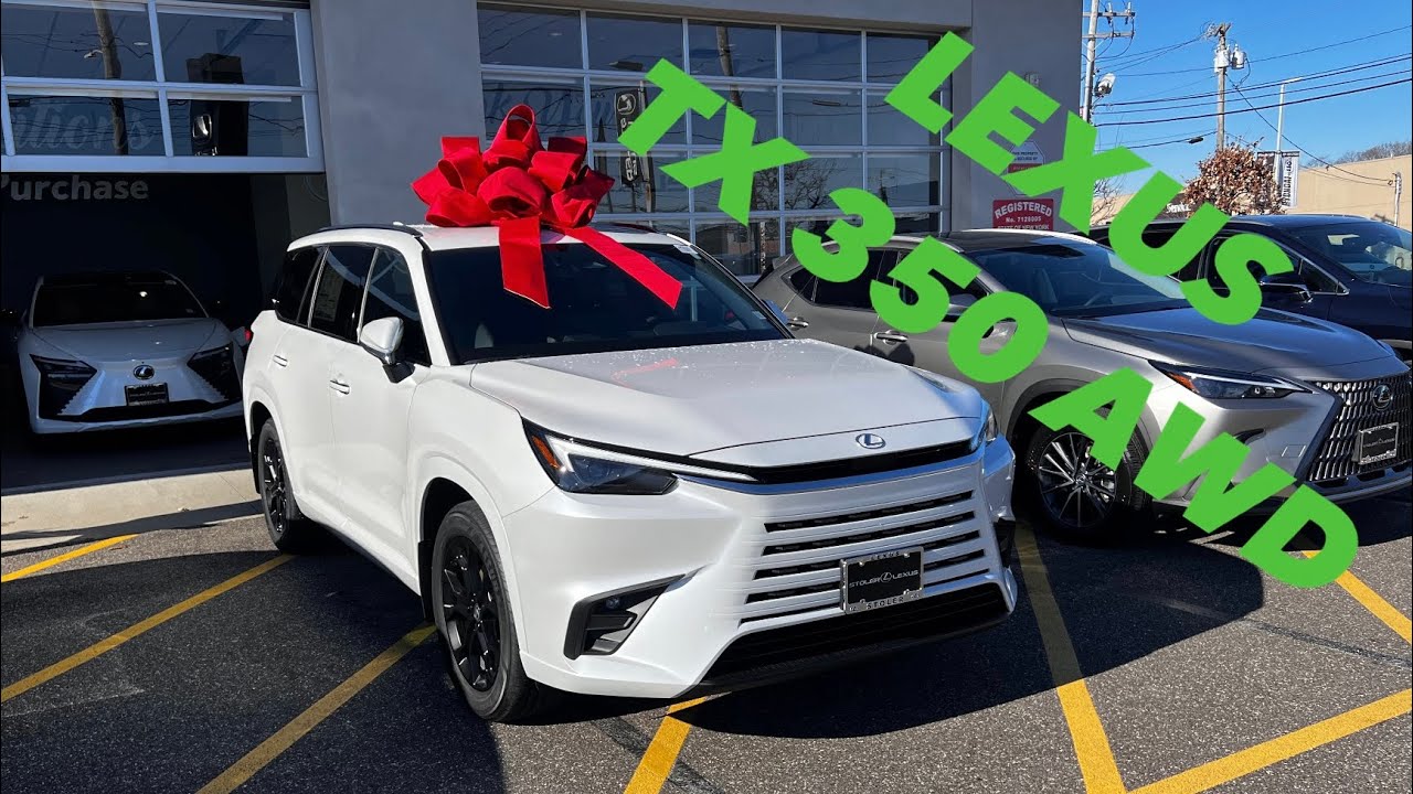 All New Lexus TX 350 SUV!! Luxury Version of the Toyota Highlander ...