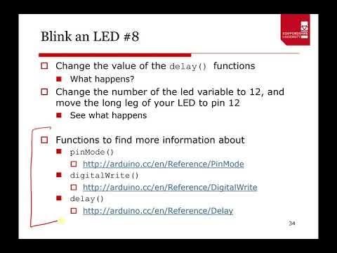 3b Embedded Systems Arduino Programming part B - YouTube
