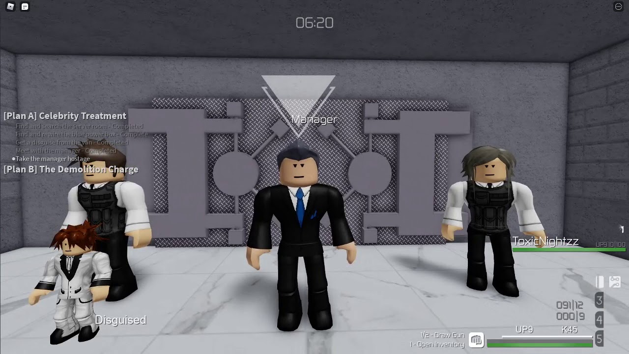 Robbing a bank! [Roblox Entry point] - YouTube