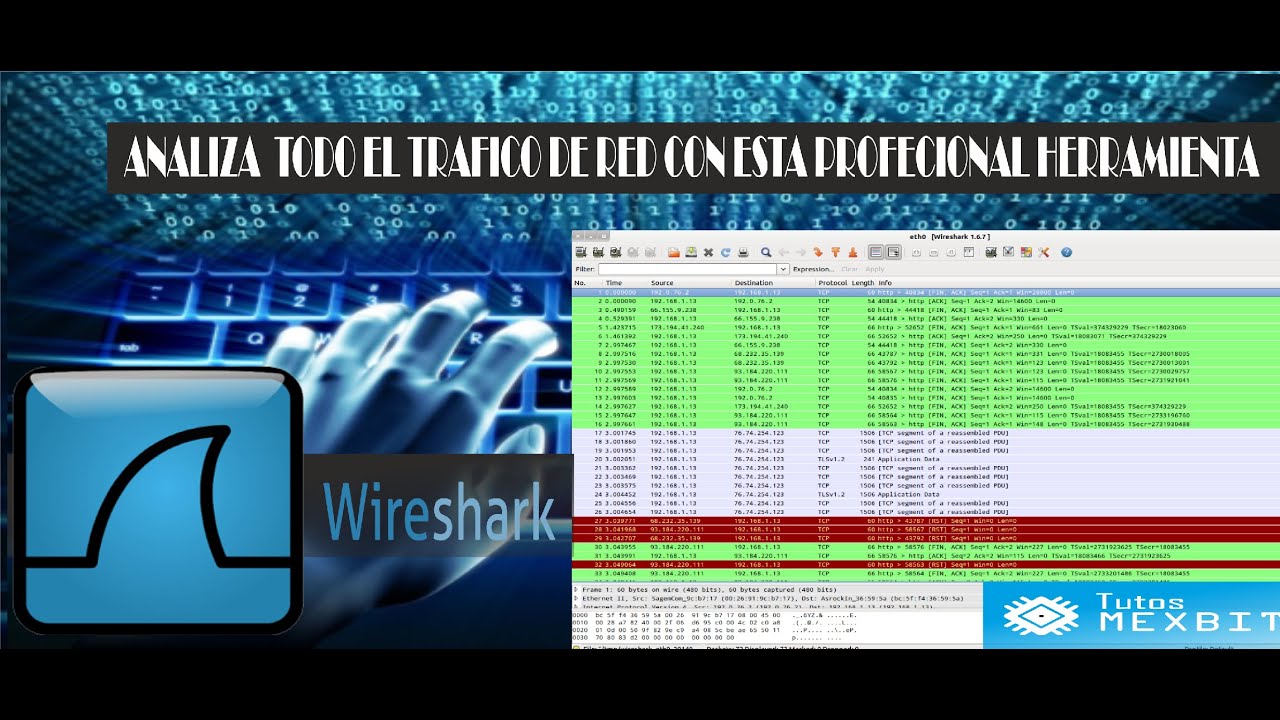 ANALIZA EL TRAFICO DE RED CON ESTA PROFECIONAL HERRAMIENTA. - YouTube