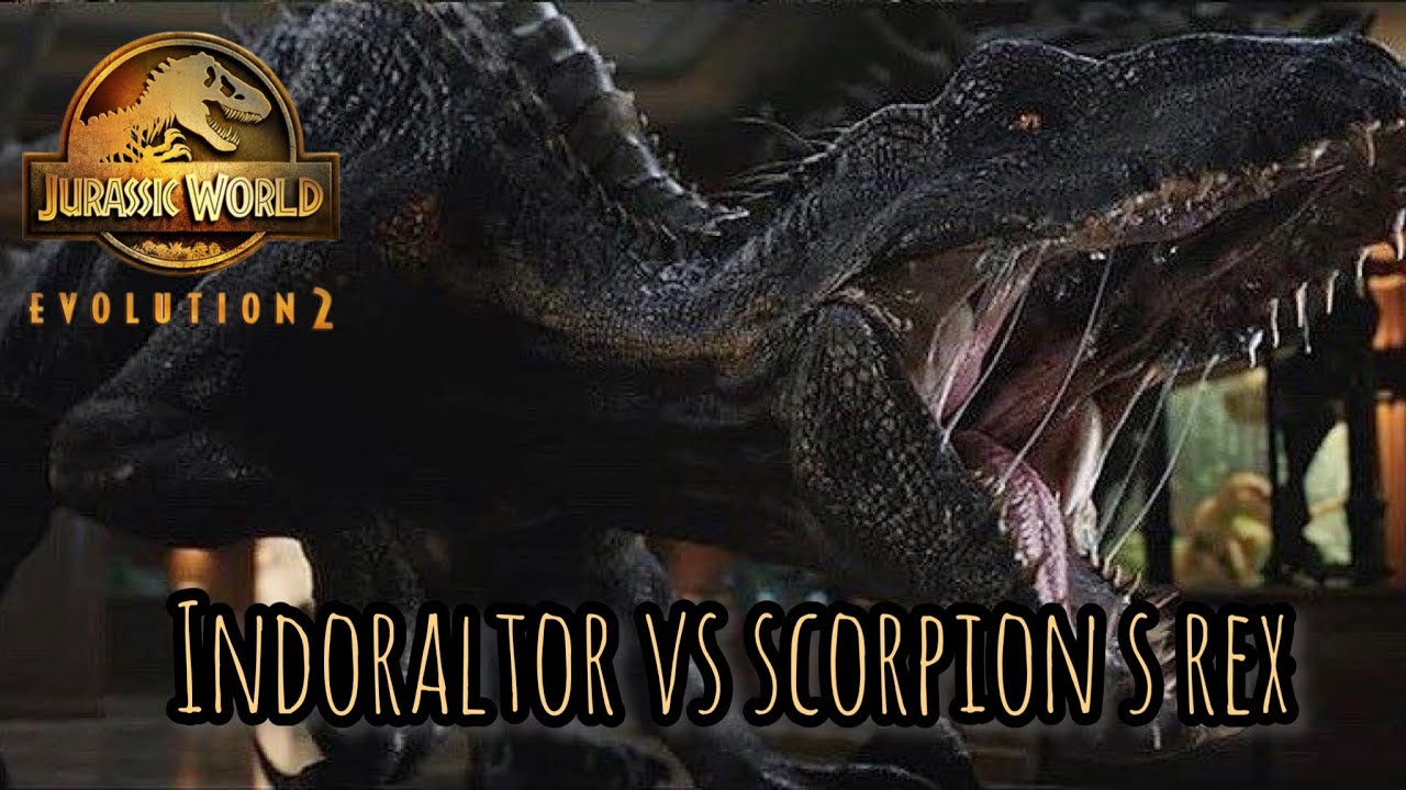 INDORAPTOR vs SCORPIONS REX (Dinosaurs Battle) - Jurassic ...