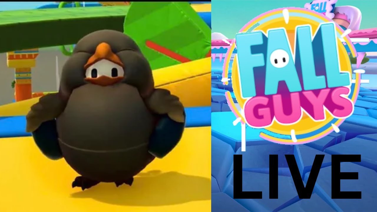 🔴 FALL GUYS CUSTOM LEADERBOARD Black Beans TOURNAMENT! (1st & 2nd Place ...