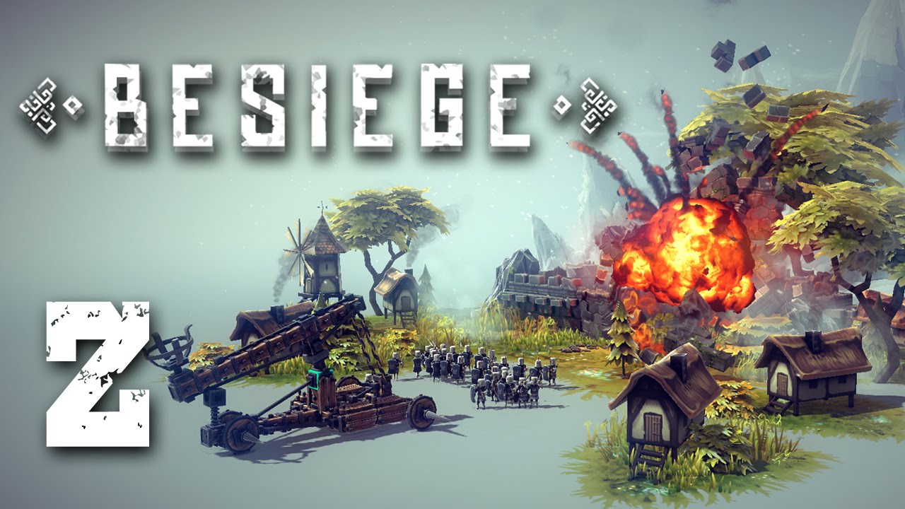 Besiege #2 - Unser alter Erzfeind Statik - YouTube