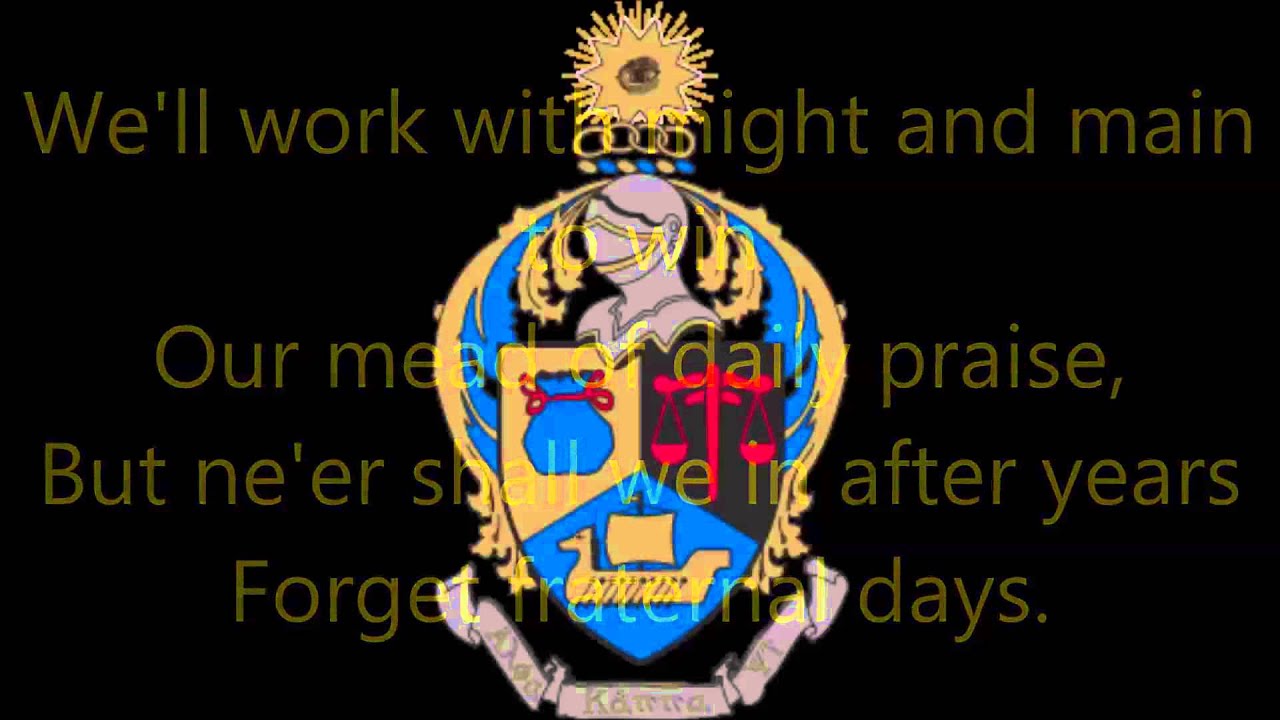 Alpha Kappa Psi Anthem Lyric Video [ΧΛ] - YouTube