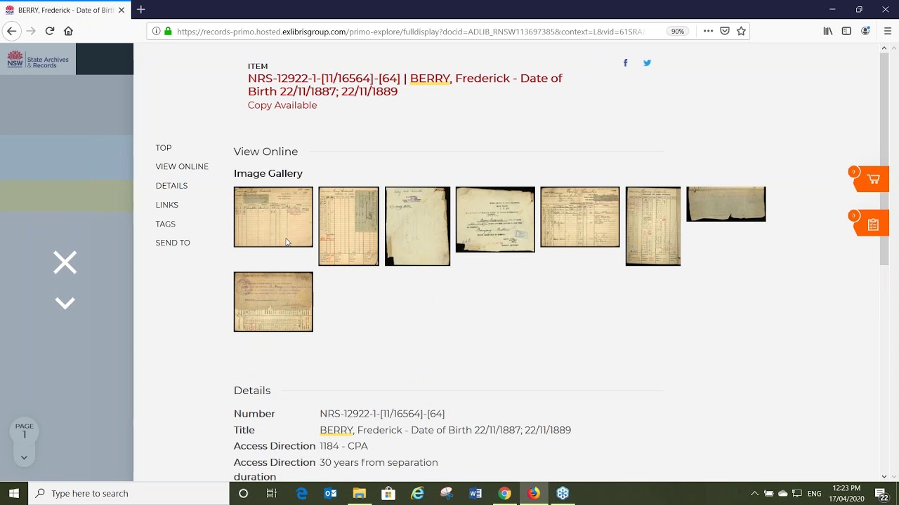 Mini webinar: How to find a digitised railway personal history card ...