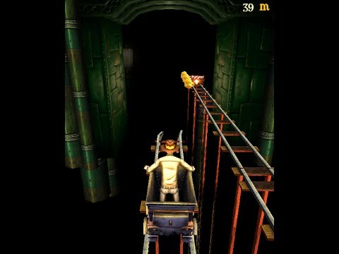 Rail Rush Worlds - Mine Cart Game - YouTube