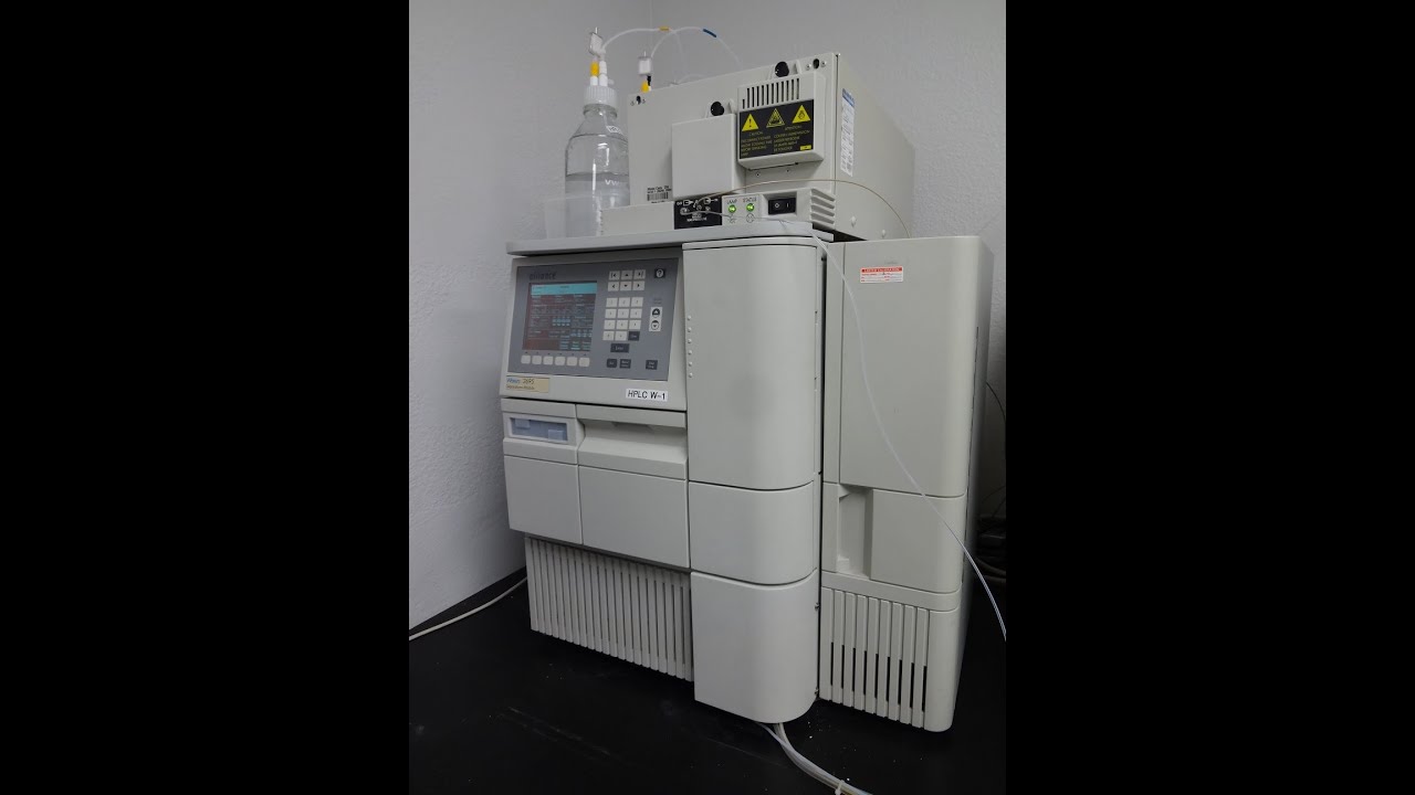 Waters Alliance HPLC System 2695 2996 - YouTube
