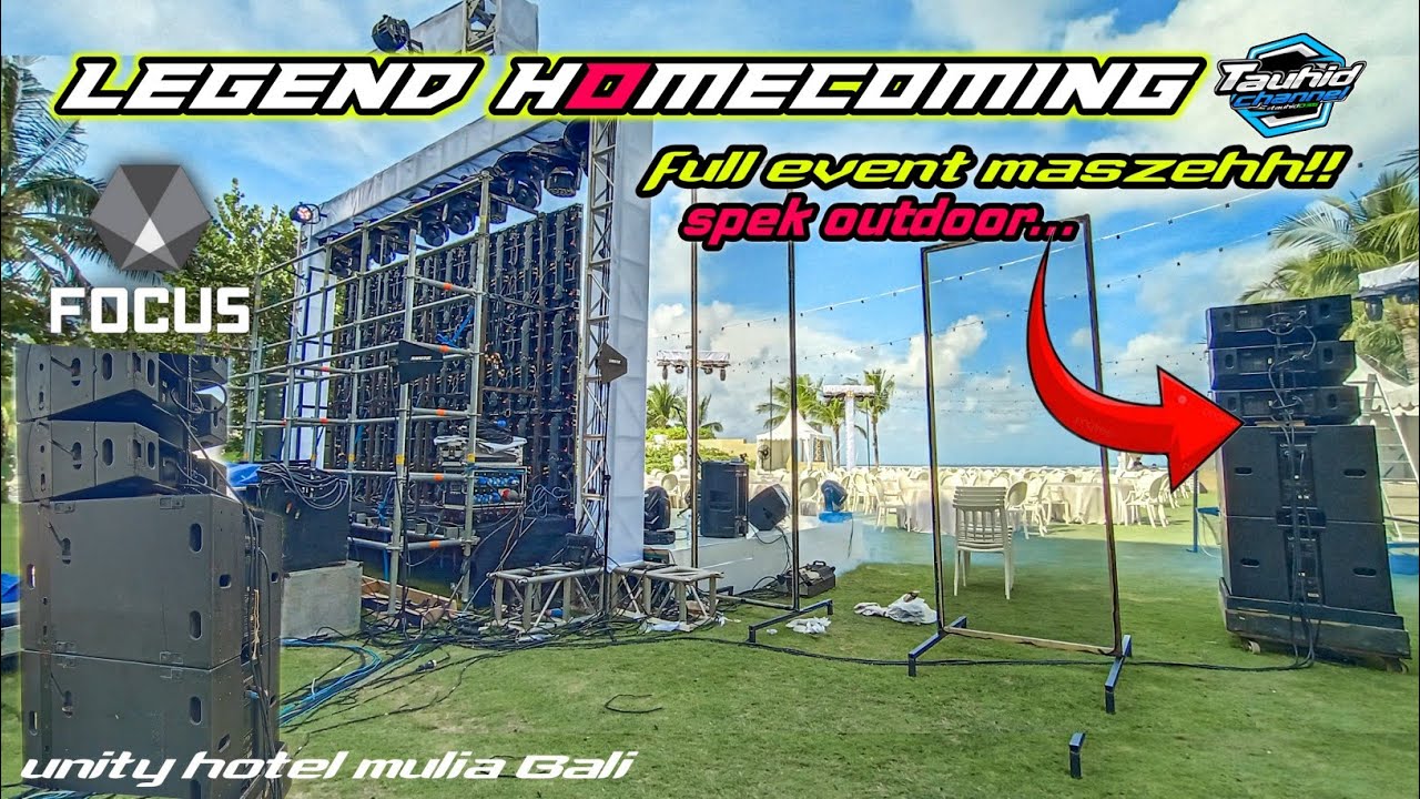 FOCUS production full event sound & lighting di mulia resort pantai ...