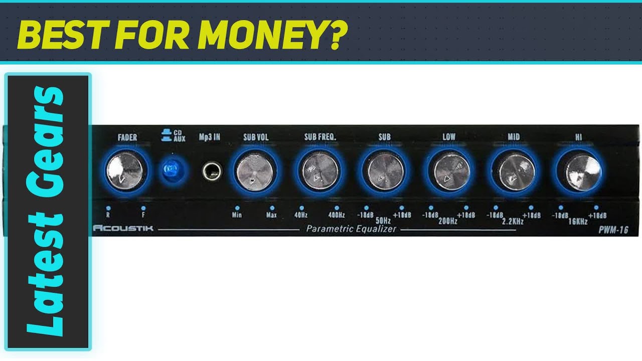Power Acoustik PWM-16 Pre-Amp Equalizer - Discover the Best in Car ...