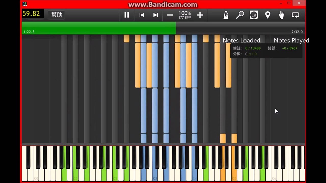 How To Get A Note Counter In Synthesia - YouTube