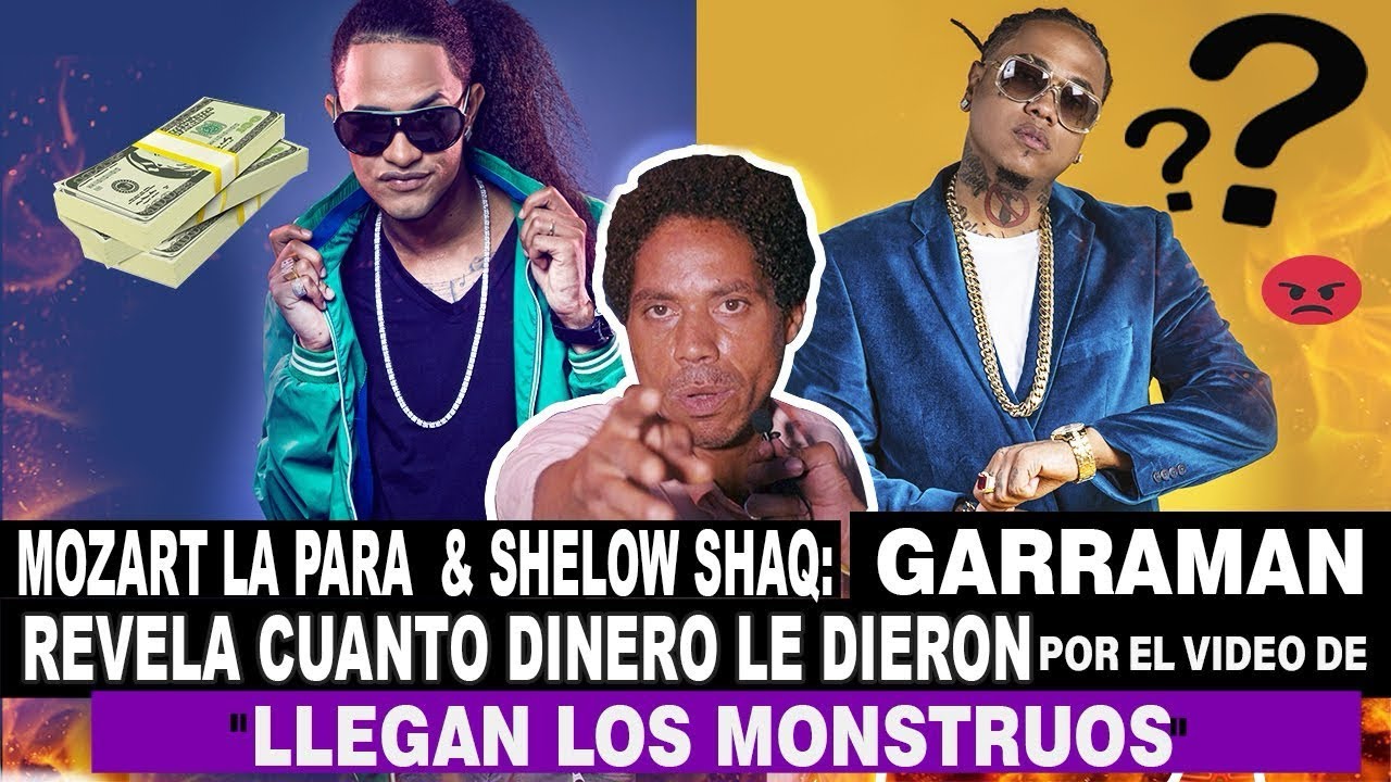 Garraman revela cuánto dinero le dieron por el video de “Llegan los ...