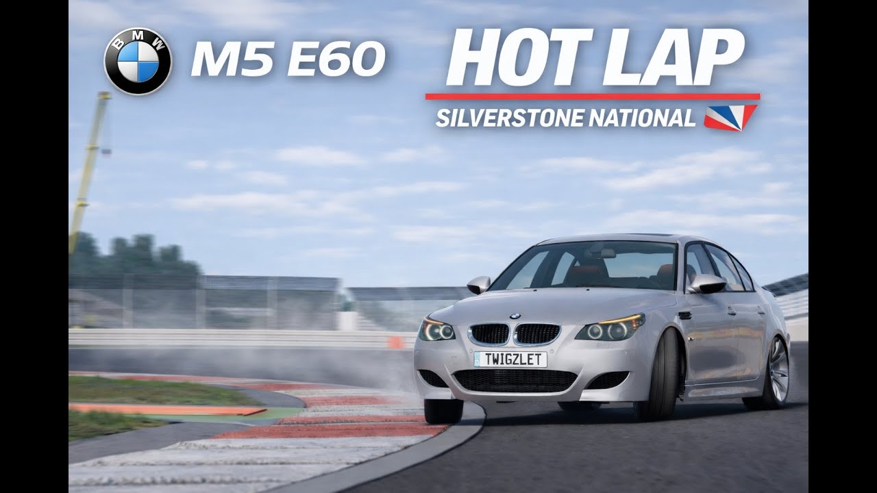BMW M5 E60 (SMG) @ Silverstone National | BeamNG Hotlap - YouTube