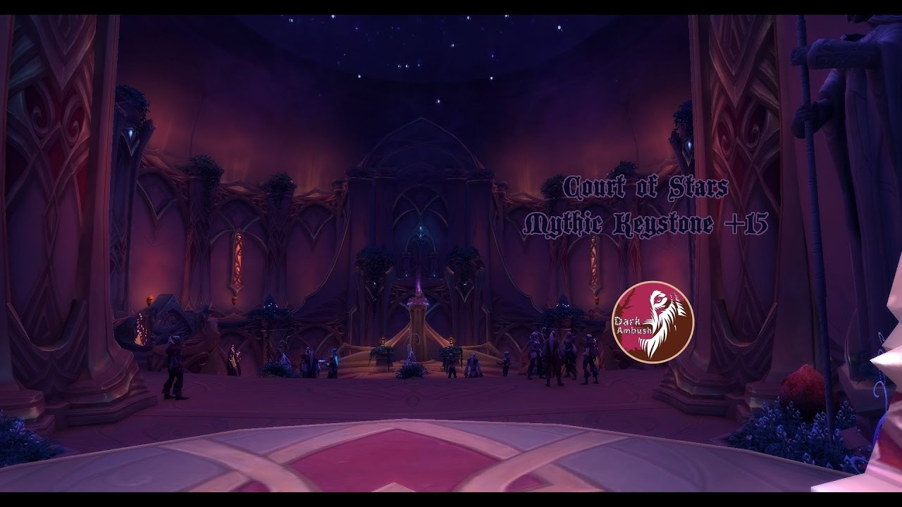 Court of Stars Mythic Keystone +15 ( within timer ) - YouTube