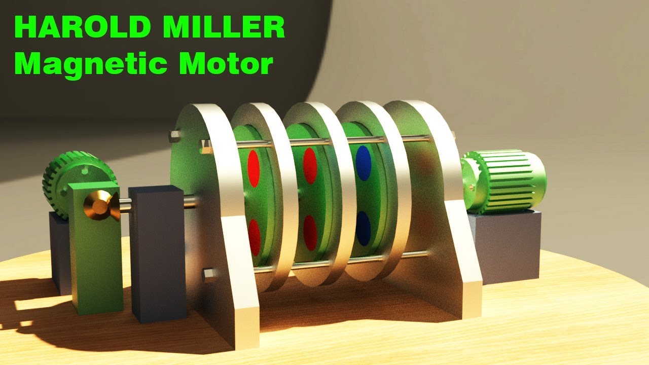 FREE ENERGY, Harold Miller Magnetic Motor - YouTube