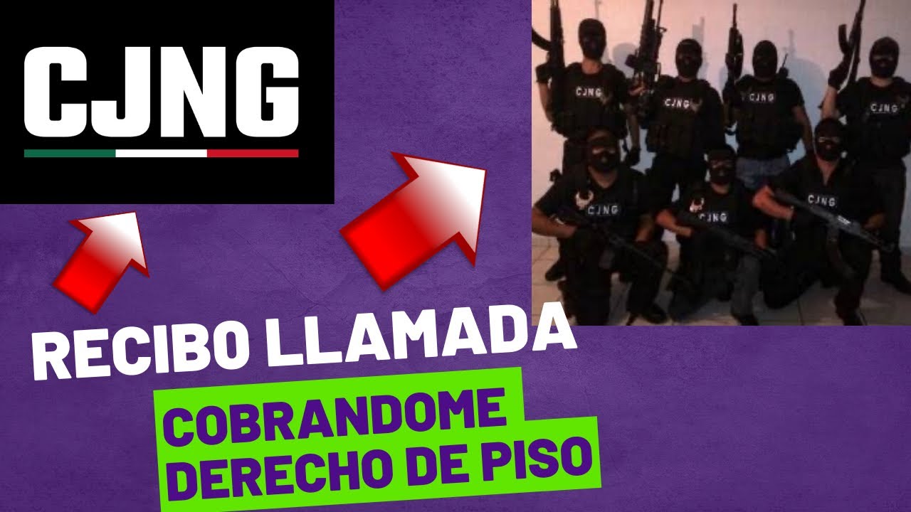 Llamada del -C-J-N-G- Para Cobrarme Derecho de Piso - YouTube