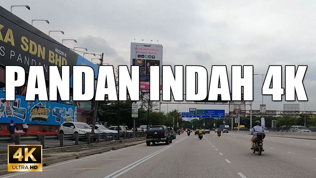 DRIVING TO PANDAN INDAH KUALA LUMPUR 4K - YouTube
