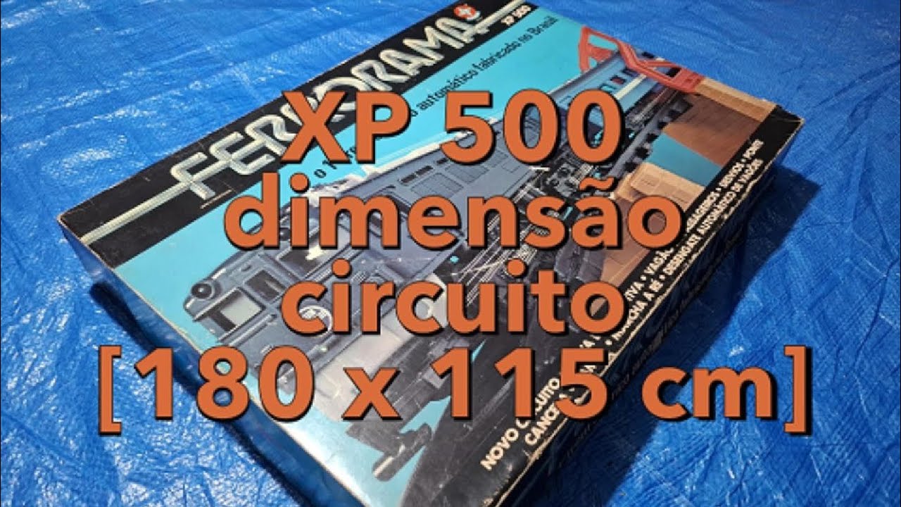 Ferrorama XP 500 - Estrela | Área para montagem de circuito - YouTube