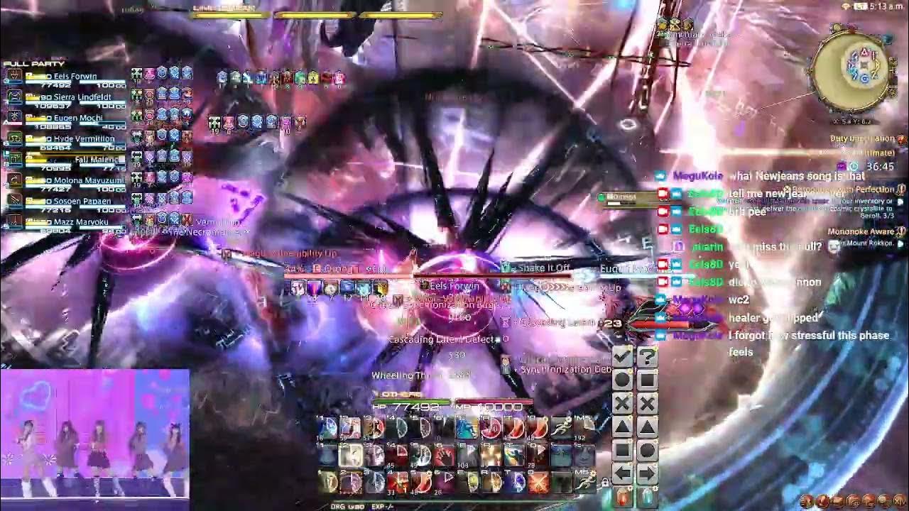 FFXIV First TOP [The Omega Protocol Ultimate] Clear DRG POV - YouTube