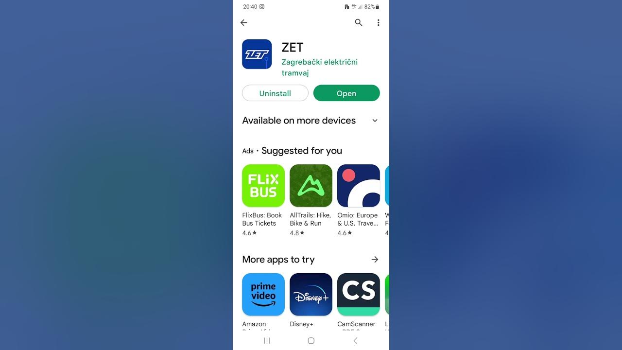 Kako se instalira aplikacija Moj ZET na Android telefon - YouTube