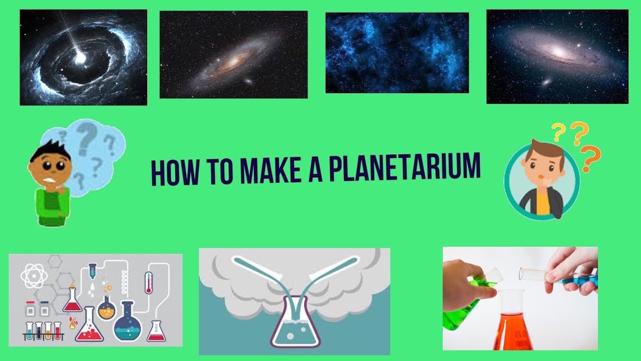 How To make a small DIY Planetarium - YouTube