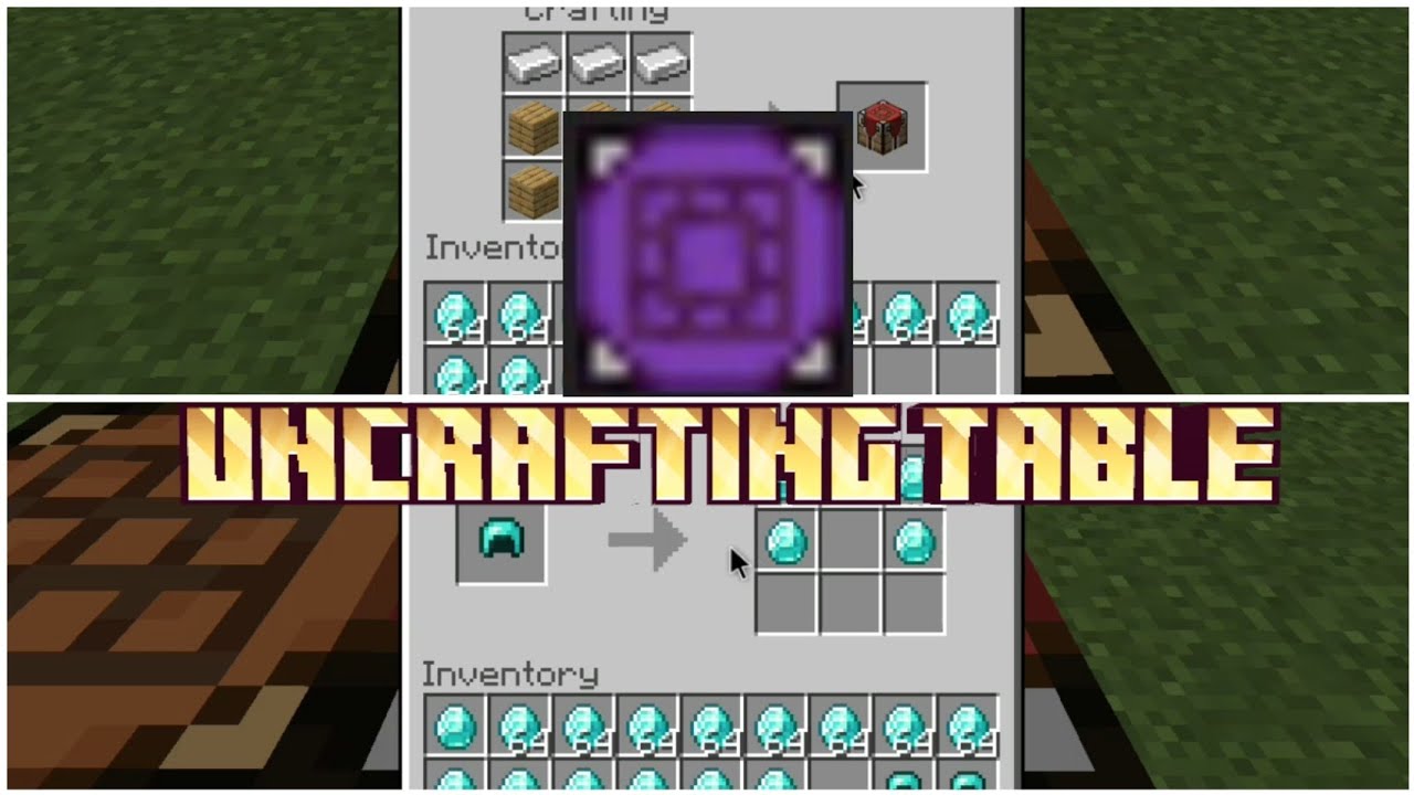 [Uncrafting table] undo your crafting mistakes with the uncrafting ...