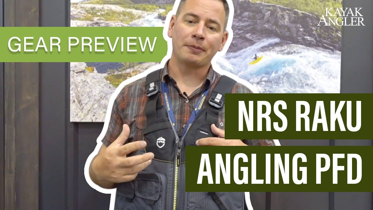 NRS Raku Angling PFD | Kayak Fishing PFD | Gear Preview - YouTube