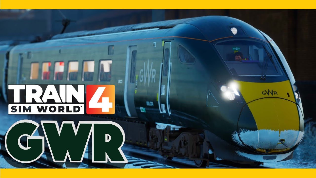 GWR Class 800 in Train Sim World 4 - YouTube