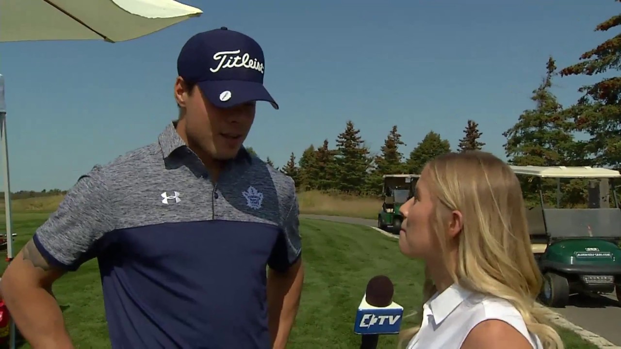 Maple Leafs and Legends Charity Golf Classic: Auston Matthews ...