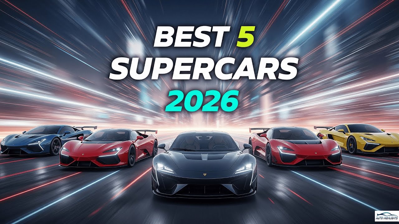 The 5 Fastest Supercars of 2026 - These Hypercars Redefine Speed, Power ...