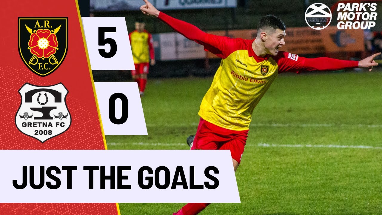 GOALS: All the goals from our 5-0 win over Gretna FC 2008 - YouTube