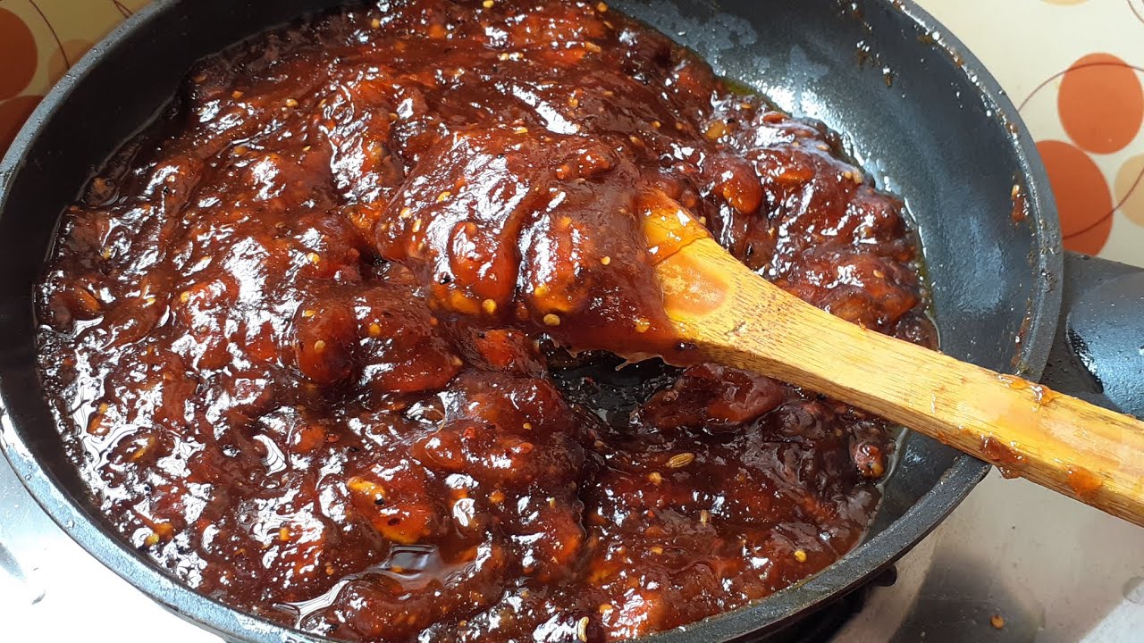 টক ঝাল মিষ্টি তেতুলের আচার রেসিপি (সংরক্ষণ সহ)।Tetul achar recipe ...