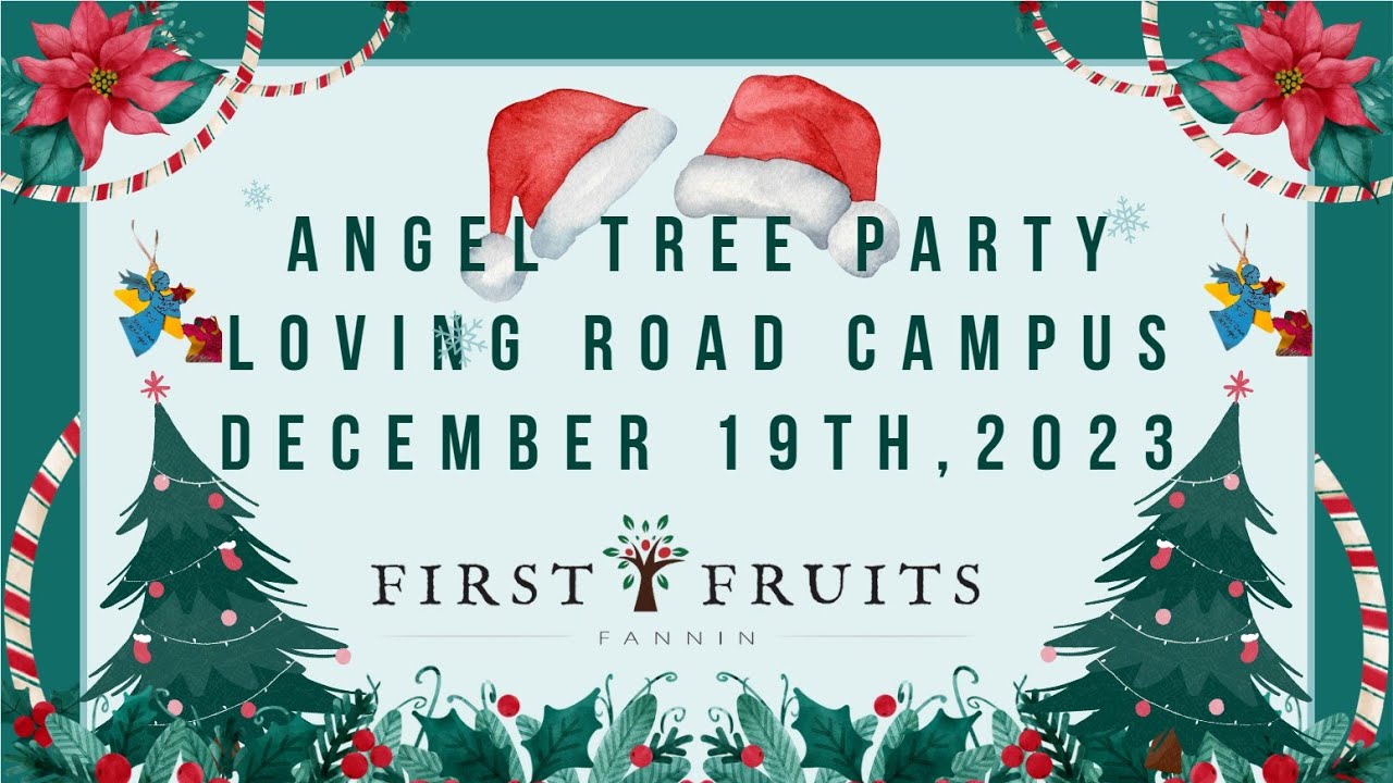 Angel tree Party Loving Road Campus, 2023 - YouTube