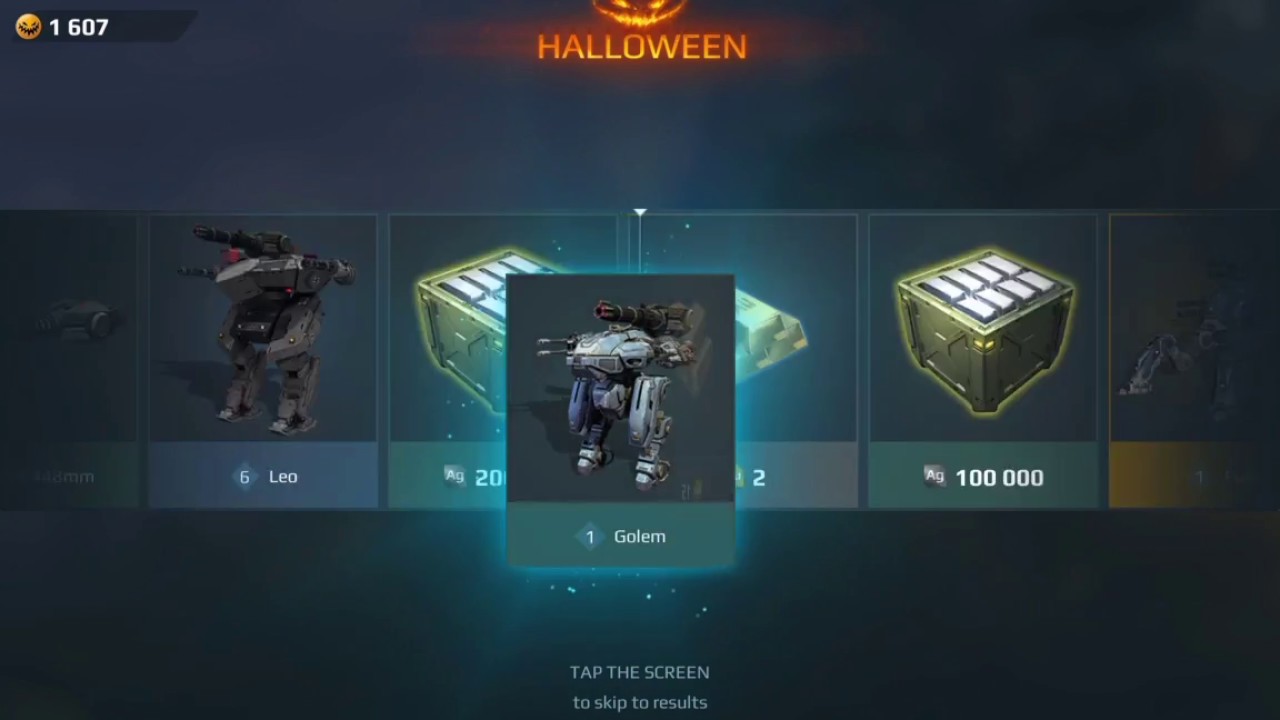 War Robots WR Opening 210 chests in a row - YouTube