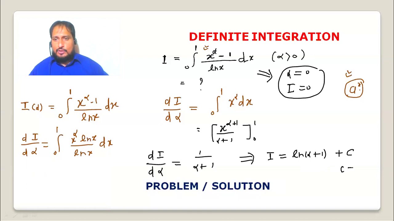 Definite integration-Problem-Solution -1- JEE-ADVANCED - YouTube
