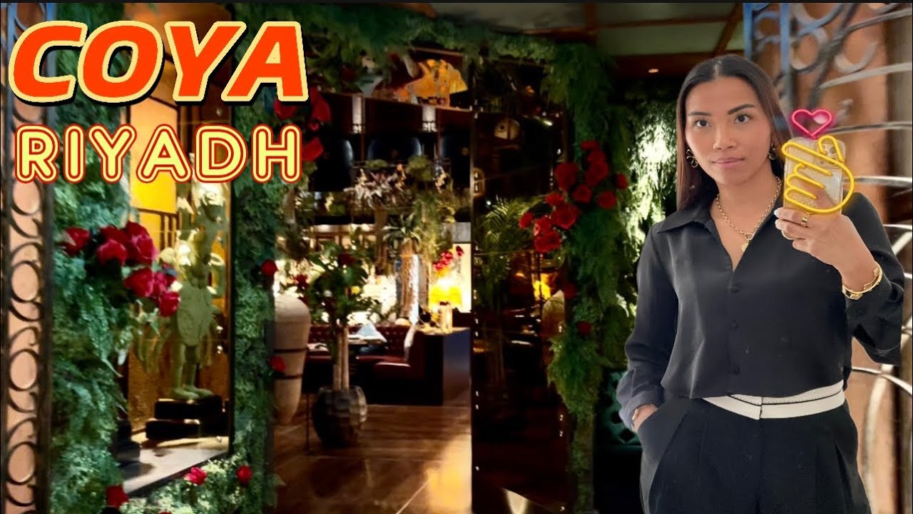 COYA Restaurant Riyadh | Latin American Cuisine😋 - YouTube