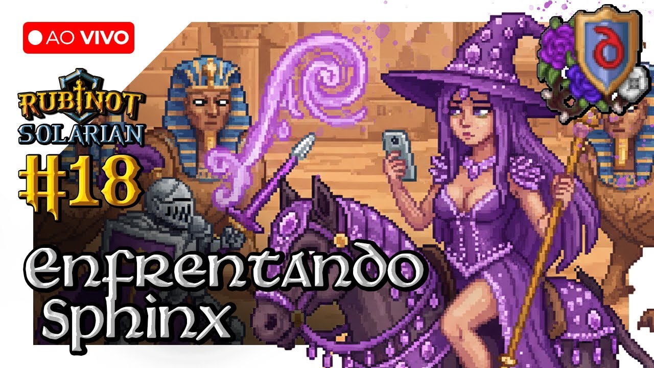 🔴397 | Dia 18: Jogando Tibia pela primeira vez - com @AkiraBarrosOficial | #RubinOT - YouTube