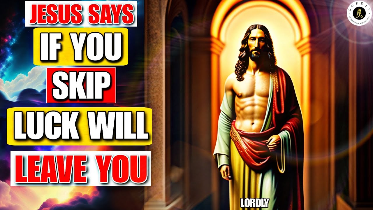 ⏰🛑If You Skip Luck Will Leave You | God Message Today #godmessageforme ...