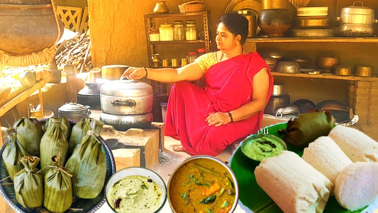 Village women preparing Breakfast recipe | Village cooking ...