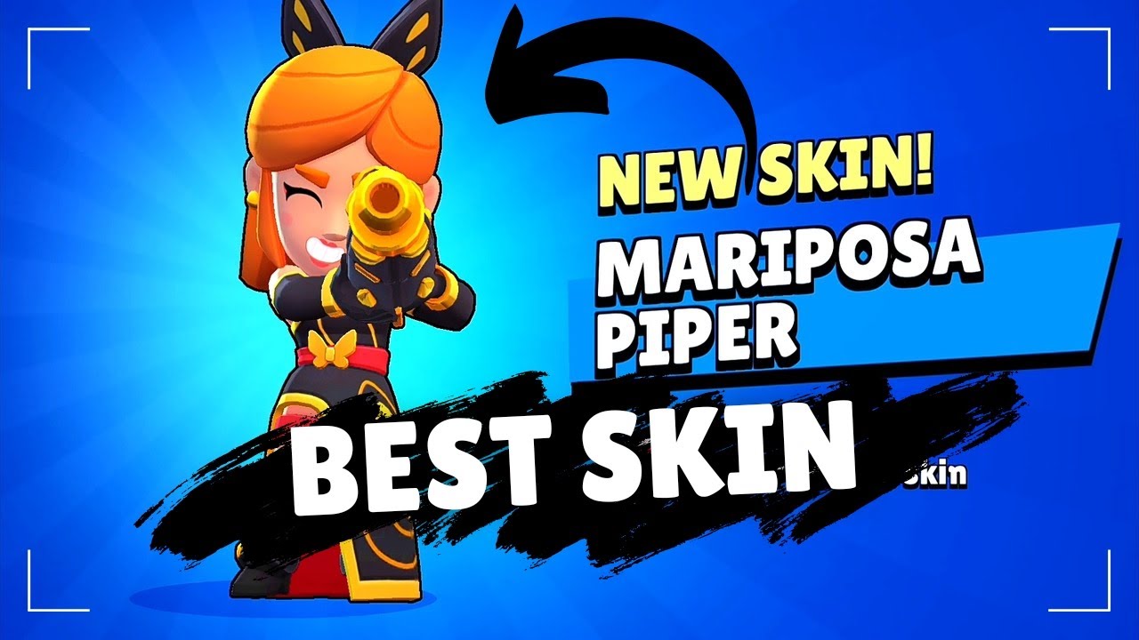 MARIPOSA PIPER Brawl Stars 🦋 - YouTube