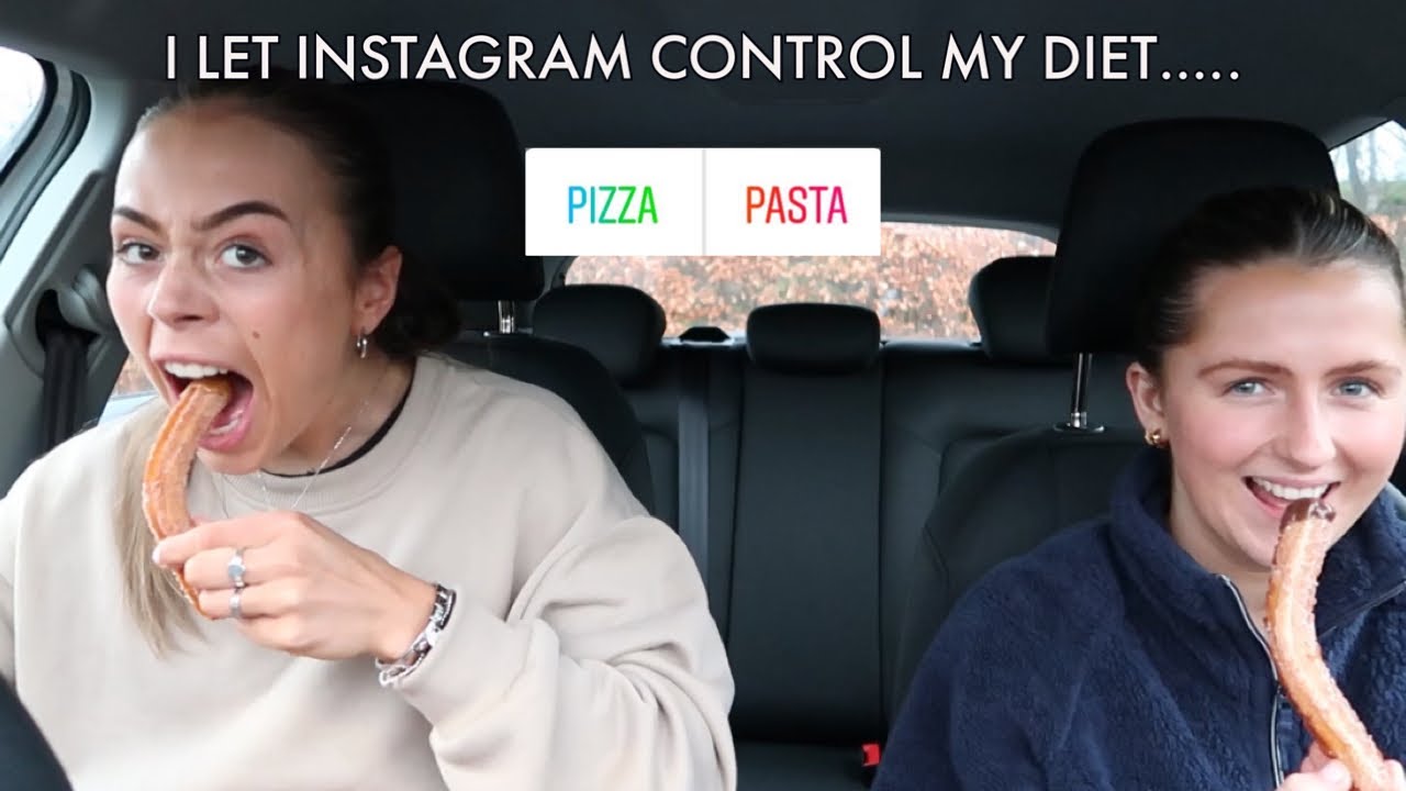i let instagram control my diet for the day……. - YouTube