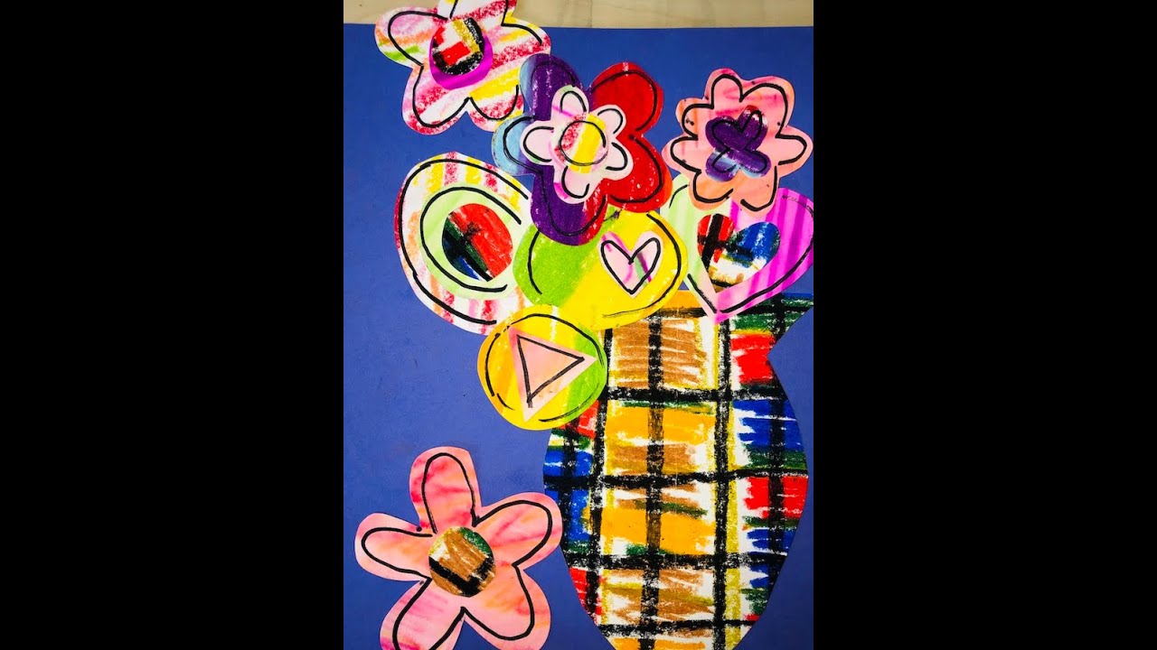 Free Art Classes: Eric Carle Inspired Collage - YouTube