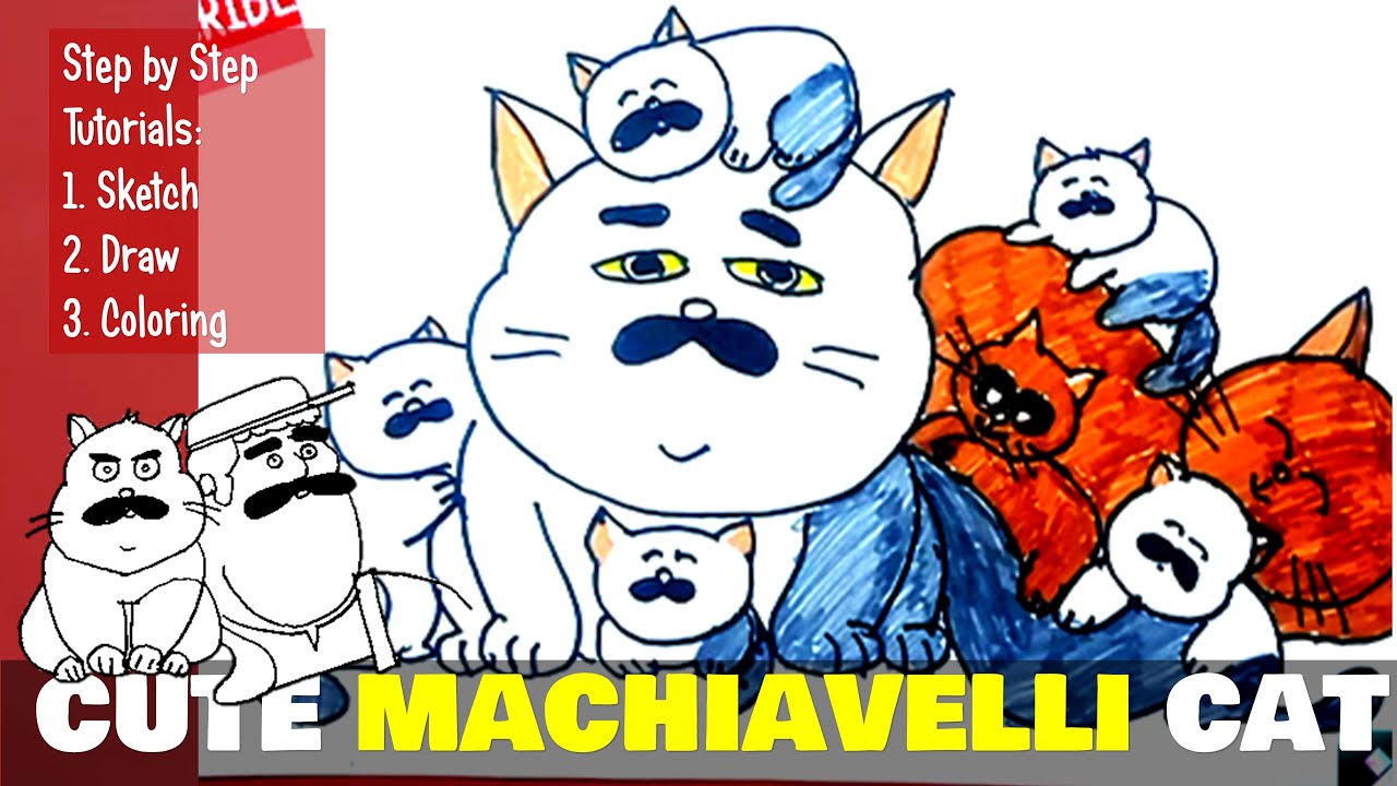 How To Draw Machiavelli And Family - YouTube