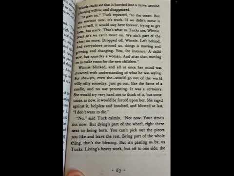 Tuck Everlasting Chapter 12 - YouTube